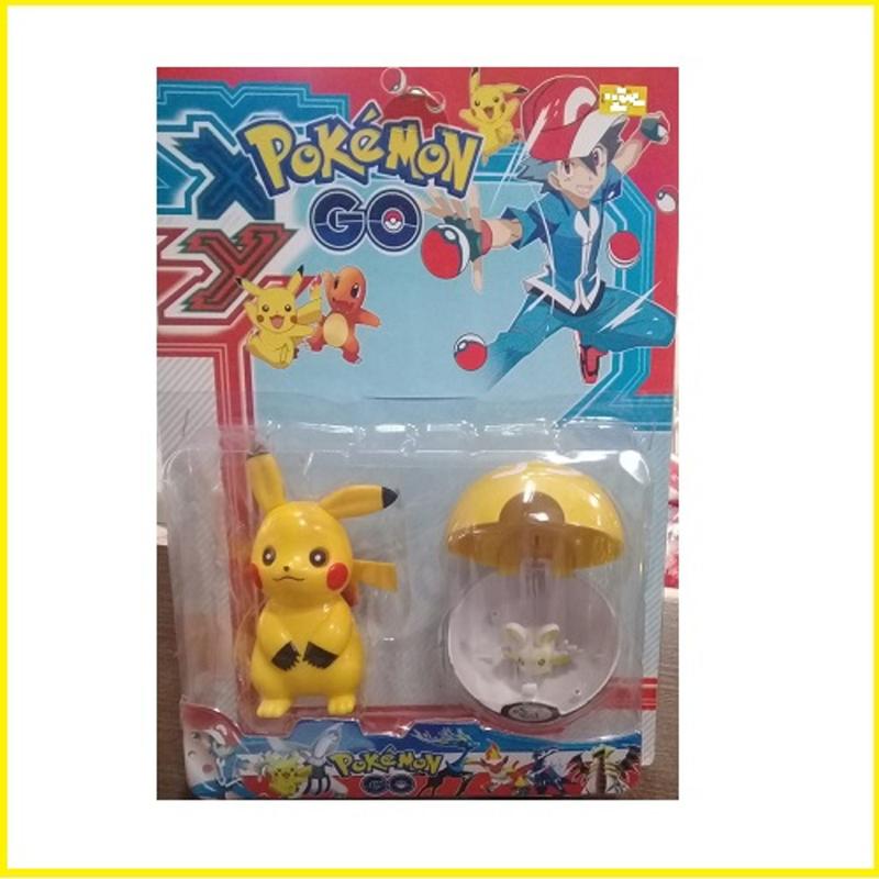 Cartelado Boneco Pokémon Go Pikachu Brinquedo - pokemon - Boneco ...