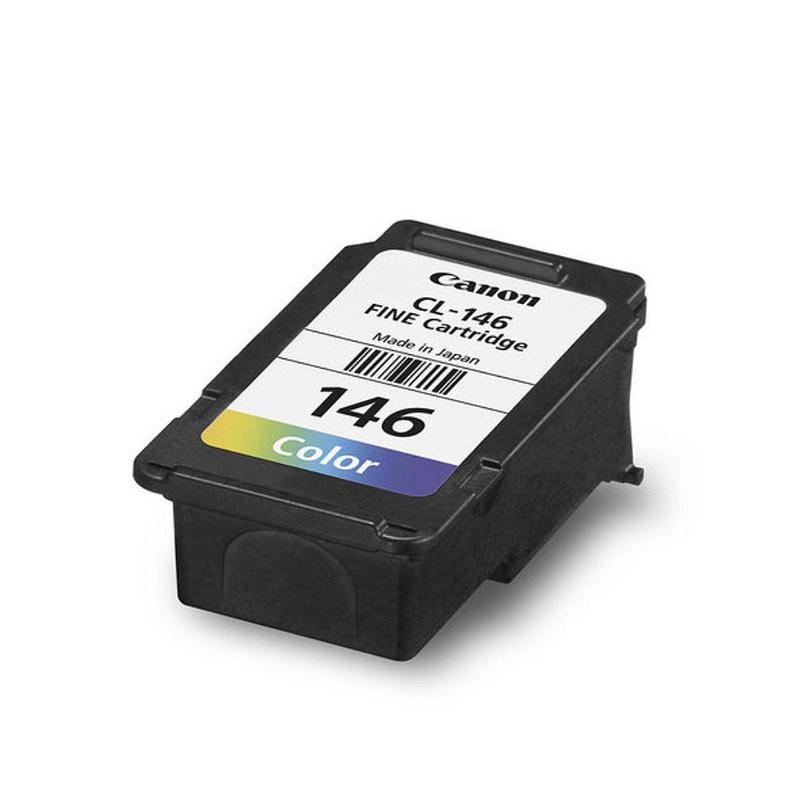 Cartucho Jato de Tinta Tankfull Para Canon CL 146 Tricolor - Canon MG ...
