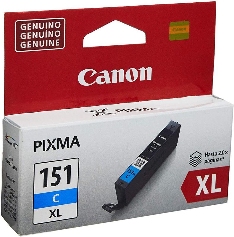 Cartucho Original Canon Cli151XL Cli-151xl Cli-151Xlc Cyan C Ix6810 11ml Alto Rendimento ...