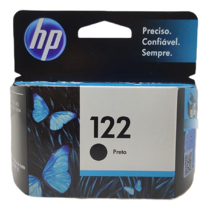 Cartucho Tinta HP Original Modelo 122 Colorido e Preto - LaserJet ...