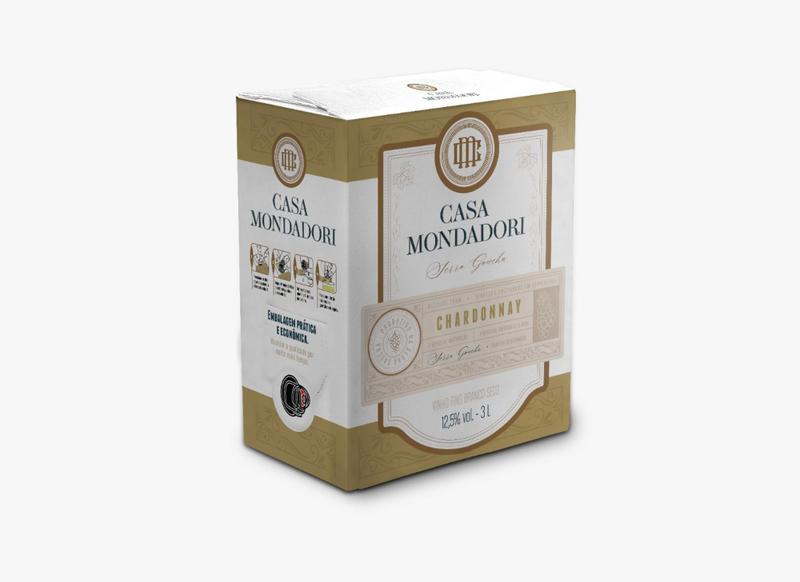 Casa Mondadori Chardonnay Bag in Box 3L - Bebidas - Magazine Luiza