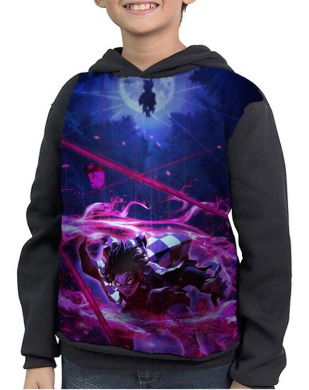 Casaco Moletom Infantil Kimetsu No Yaiba Nezuko Tanjiro - smoke ...