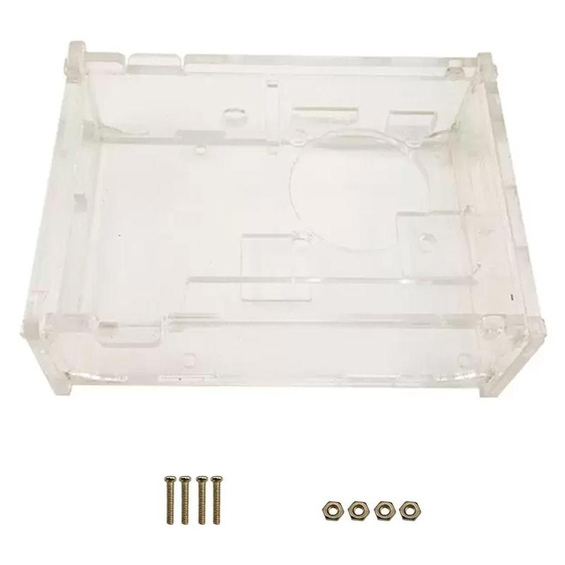 Case de Acrílico Transparente para Raspberry Pi 3, Pi 2 e Pi B+ - Casa ...