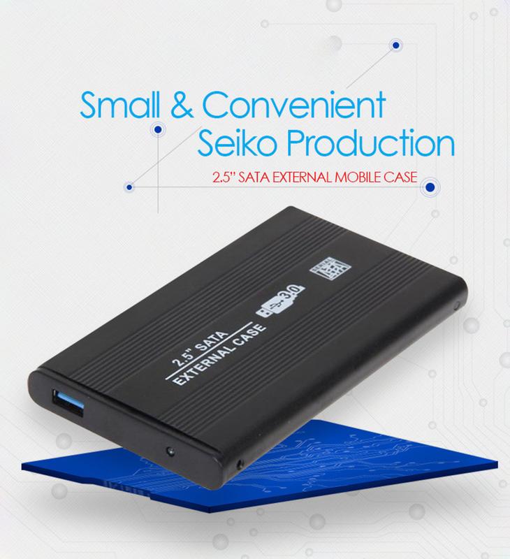 Case Hd Externo 2tb Sata 2.5 Usb 2.0 Gaveta Slim Pc Notebook - Altomex - Case para HD Externo ...