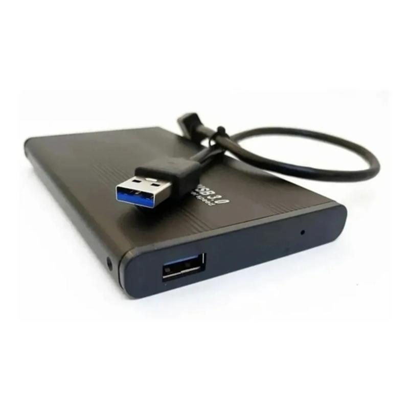 Case Hd Externo Usb 3.0 Sata 2.5 Notebook Pc Xbox Ps3 preto - Knup ...
