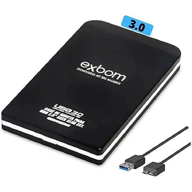 Case para HD sata 2.5 hhd ou ssd USB 3.0 GHD-30 exbom - Armazenamento ...