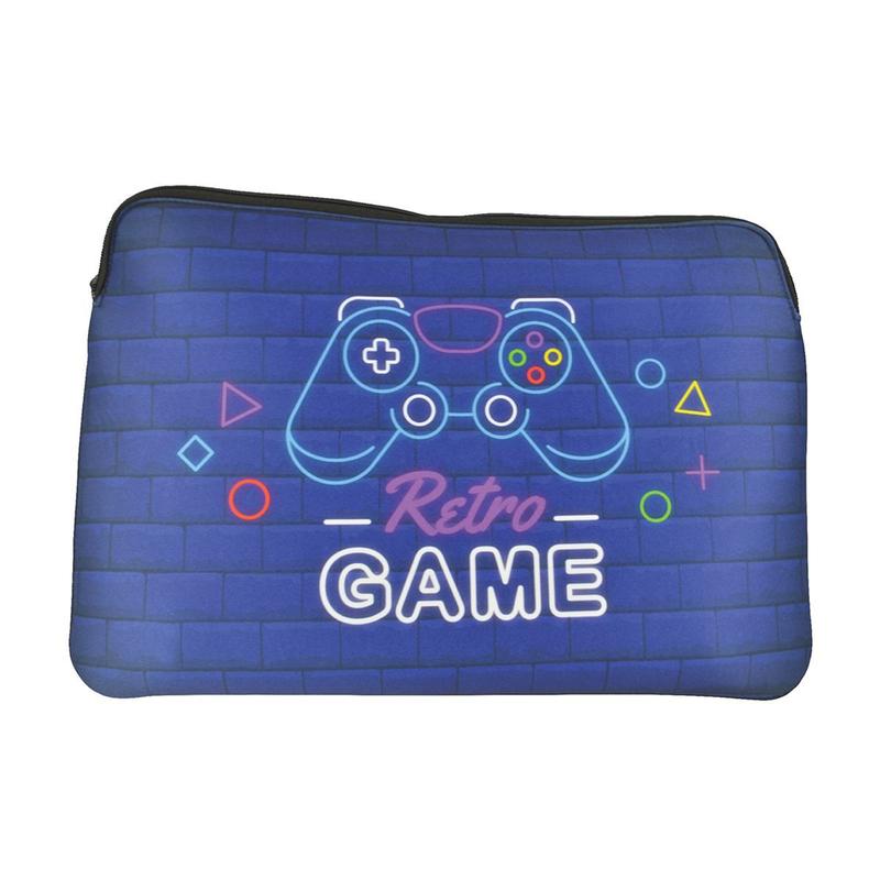 Case Para Notebook 15.6 Polegadas Reliza Slim Retrogame Azul - Capas e ...