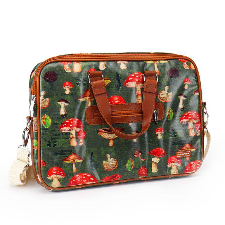 Case para Notebook 15,6" Cogumelos Botanic Verde - Mimeria - Capas e ...