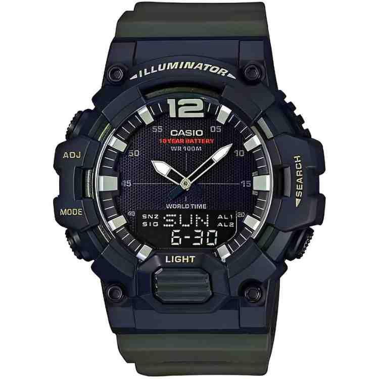 Casio masculino digi/ana verde/preto hdc-700-3avdf - Relógio Masculino ...