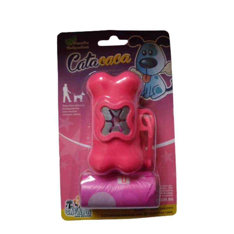 Cata - caca/osso porta saquinho rosa - SAVANA - Higiene Sanitária ...