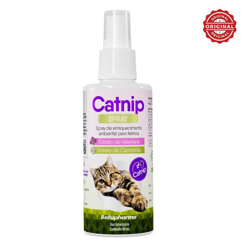 Catnip Spray Botupharma 80ml - Catnip / Erva de Gato - Magazine Luiza