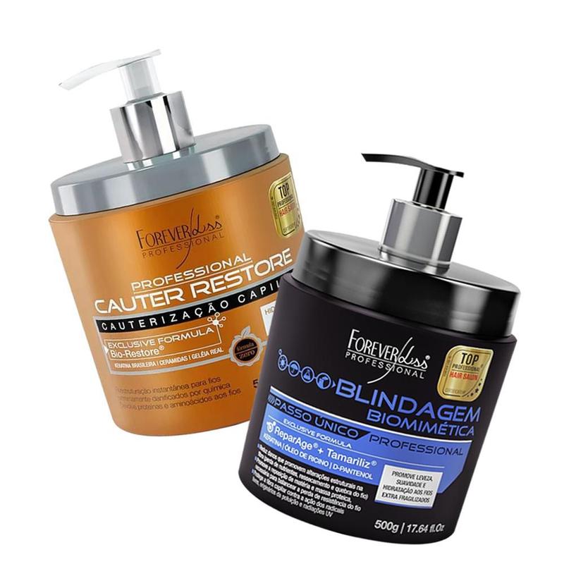 Cauterização Cauter Restore 500g Blindagem Biomimética 500g Forever