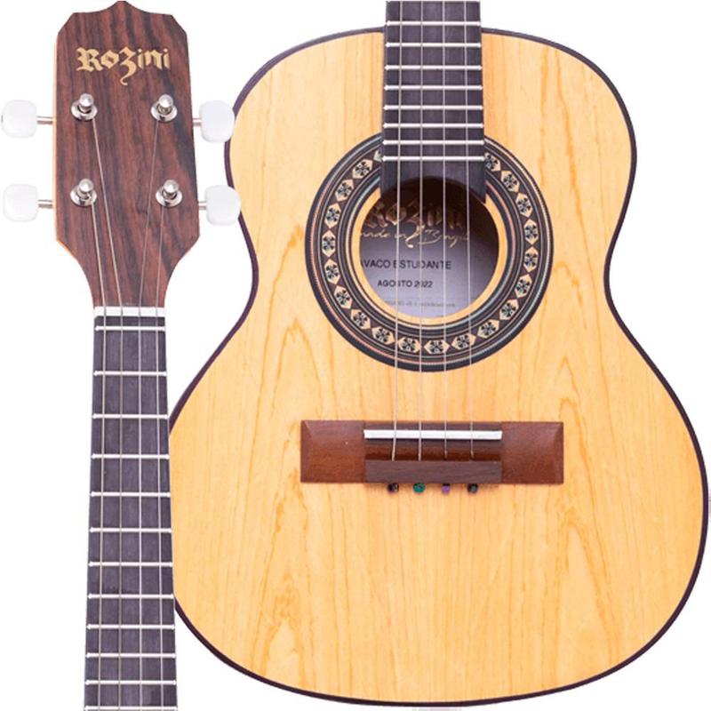Cavaco Acústico Rozini RC10ACFI Natural Estudo Caixa Larga - Cavaco ...