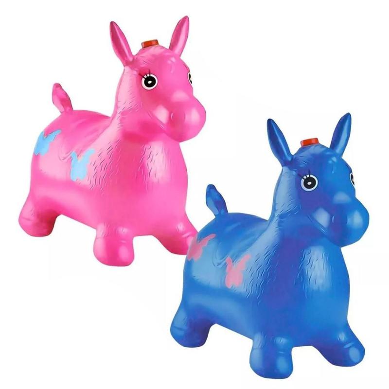 Cavalinho Upa Upa Cavalo Inflável Brinquedo Infantil Musical Pula Pula ...