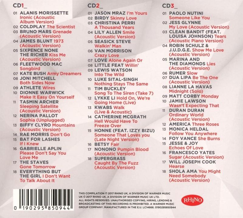 CD Acoustic - The Collection 3 CDS - Warner - Coletânea de Músicas ...