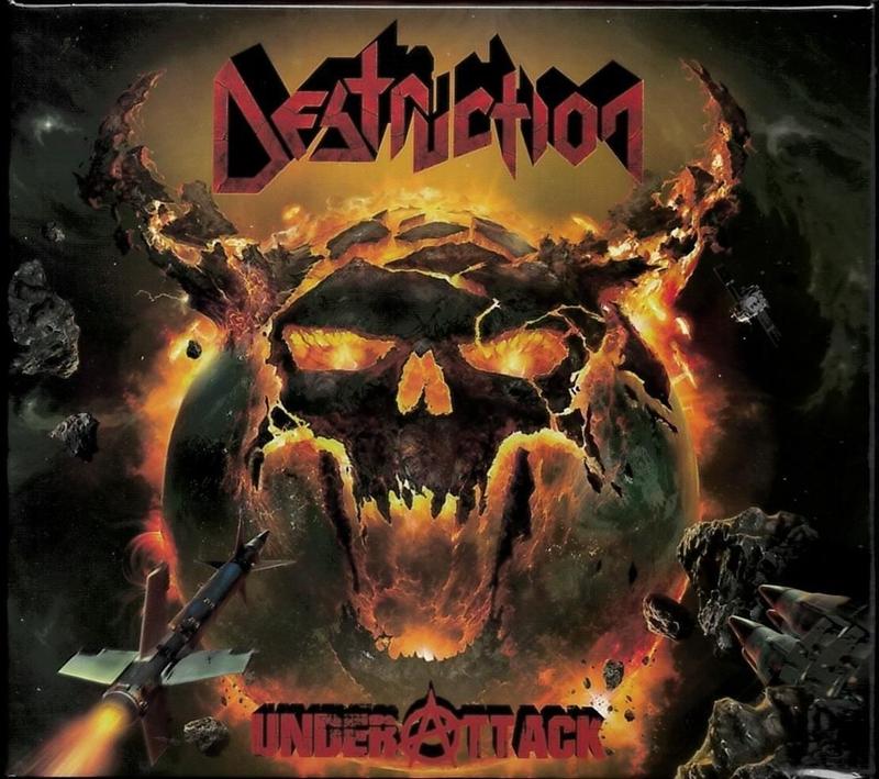 Cd Destruction . Under Attack . Novo Digipack - Revista HQ - Magazine Luiza