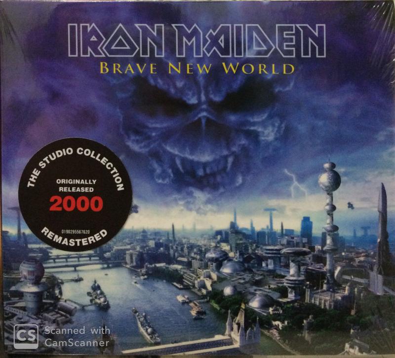 Cd Iron Maiden - Brave New World 2000 The Studio Collection - Warner ...