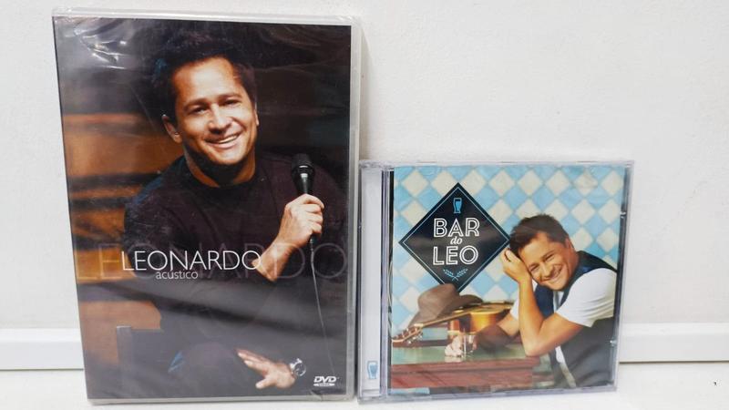CD Leonardo Bar do Léo + Dvd Acústico DVD+CD - sony music - Livros de ...