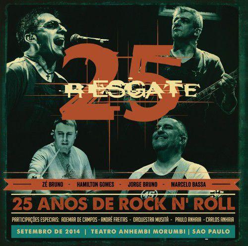 CD Resgate 25 Anos De Rock N Roll - Sony Music - Livros de Arte e Fotografia - Magazine Luiza