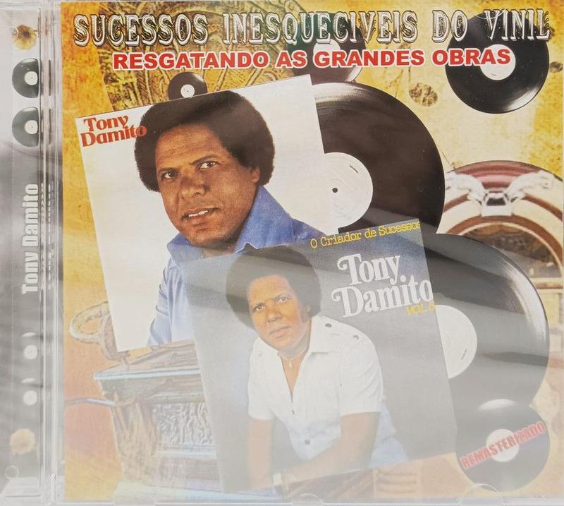 Cd Tony Damito - Sucessos Inesquecíveis Do Vinil Cod 00027 - Bau ...