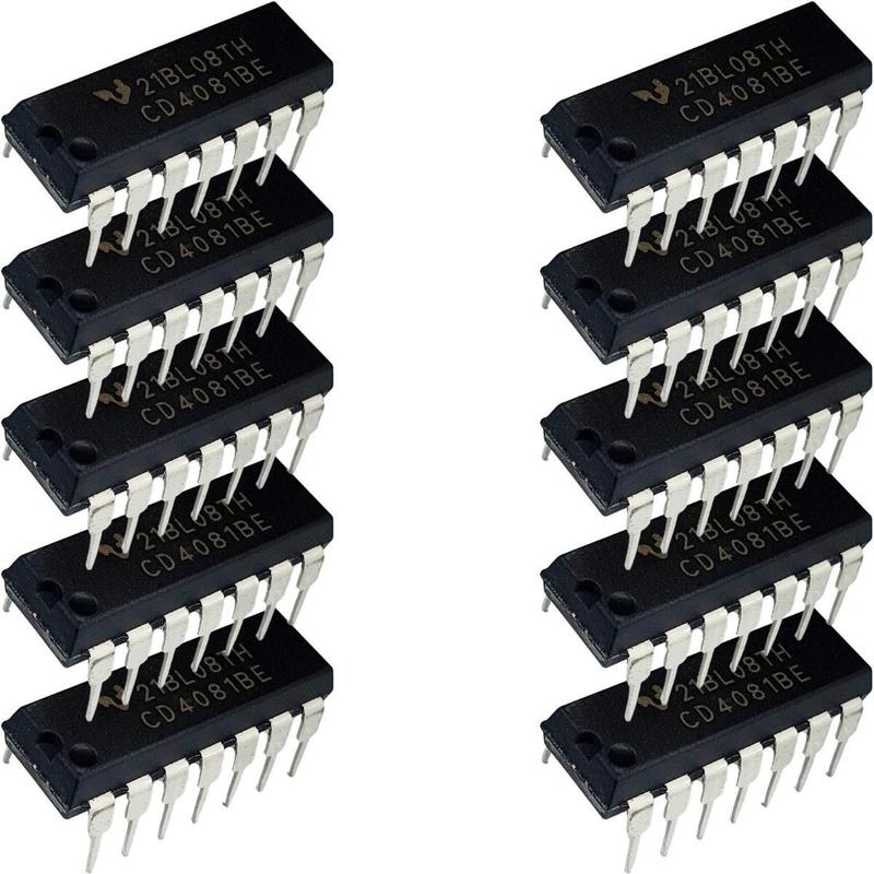 CD4081 Circuito Integrado CD4081BE Porta AND Para Robótica e Controle ...