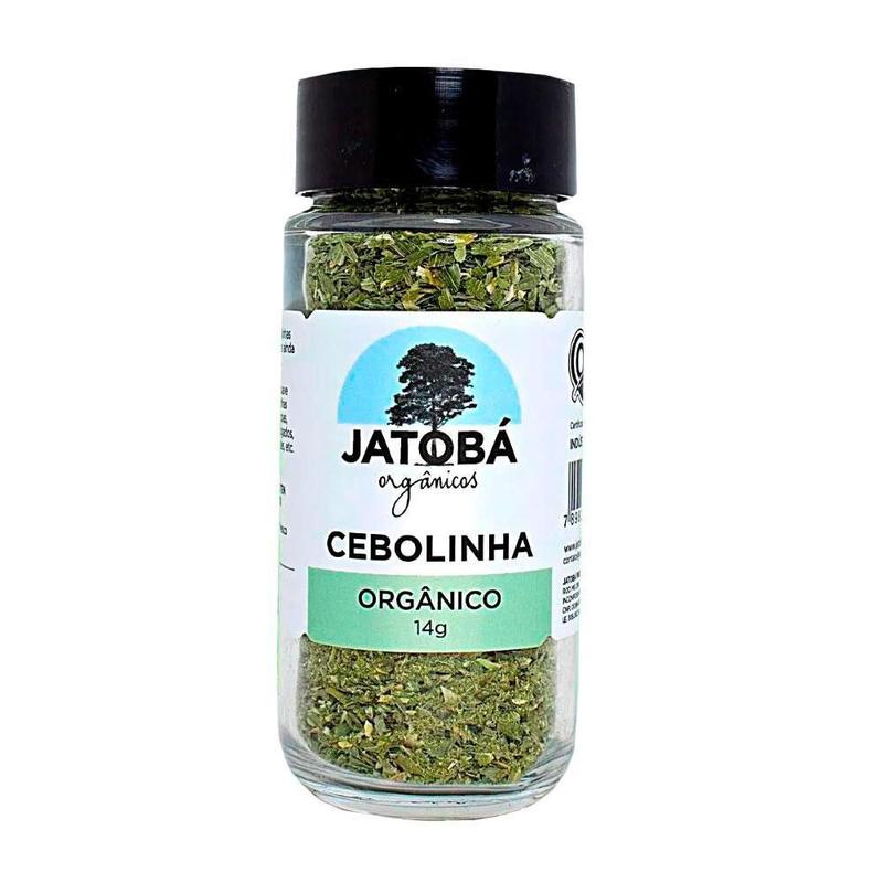 Cebolinha Desidratada Orgânica Jatobá 14G - Temperos e Condimentos ...