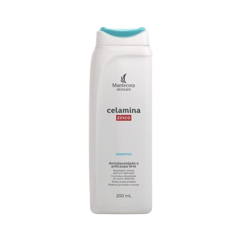 Celamina Zinco Shampoo Anticaspa 200ml - Mantecorp - Shampoo - Magazine ...