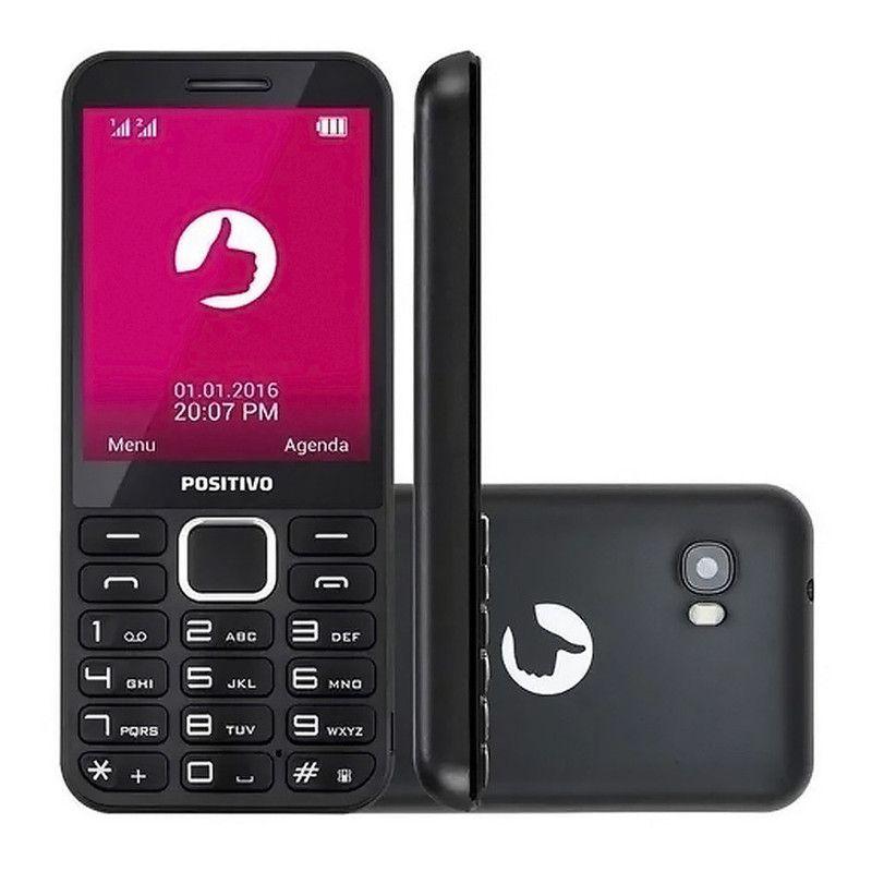 Celular Básico Bluetooth 32MB P28 Dois Chips Positivo - Celular Básico ...