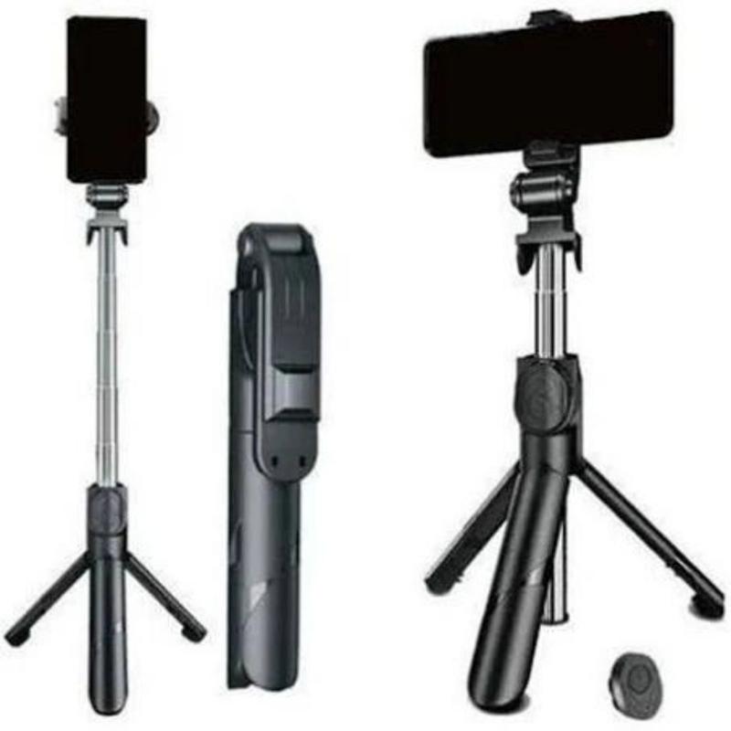 Celular Bastão Selfie Para Vertical Horizontal Preto - selfie stick ...
