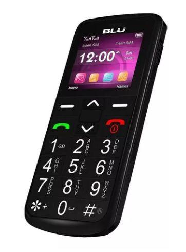 Celular BLU Joy 3G Preto, Cam. VGA, Botão SOS, Lanterna, Rádio - Blu ...