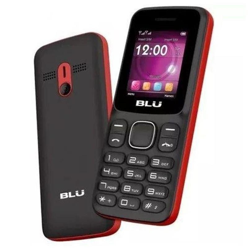 Celular BLU Z4 Dual SIM 32 MB Preto/Vermelho Números Grandes - Celular ...