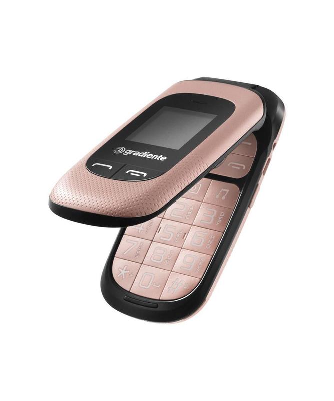 Celular Gradiente Flip Neo Rosa - Celular Básico - Magazine Luiza