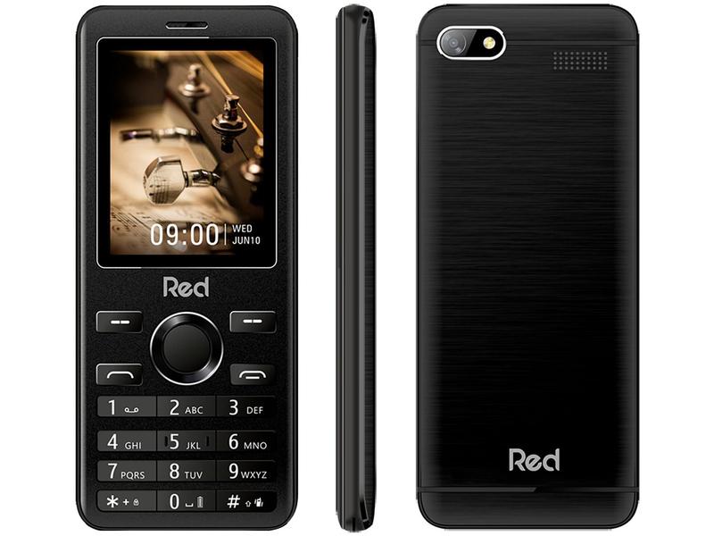 Celular Red Mobile Prime 2.4 M012F Dual Chip - 32MB 2G Rádio FM ...