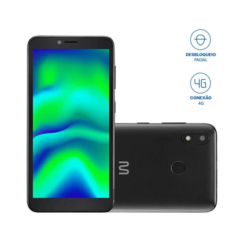 Celular Smartphone Multilaser F Pro 2 4G Dual Sim Preto 32GB C/ Sensor ...