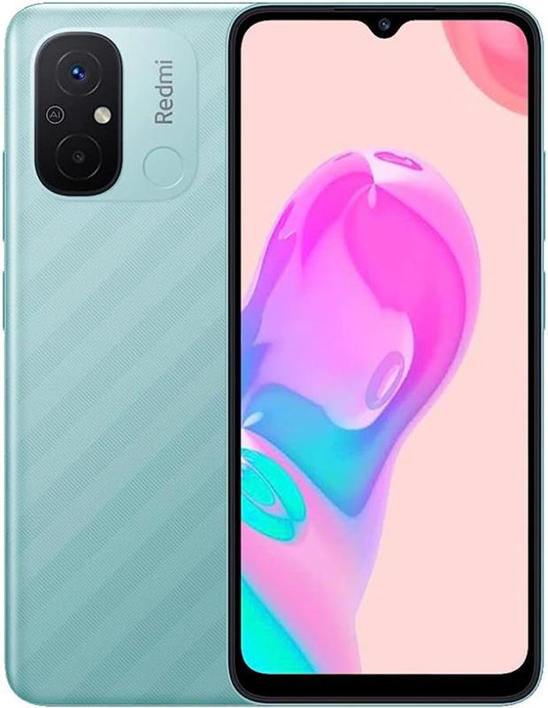 Celular Smartphone Redmir 12C 64GB - 3GB Ram (VERSAO GLOBAL) (Mint Green) - TATU - Smartphone ...