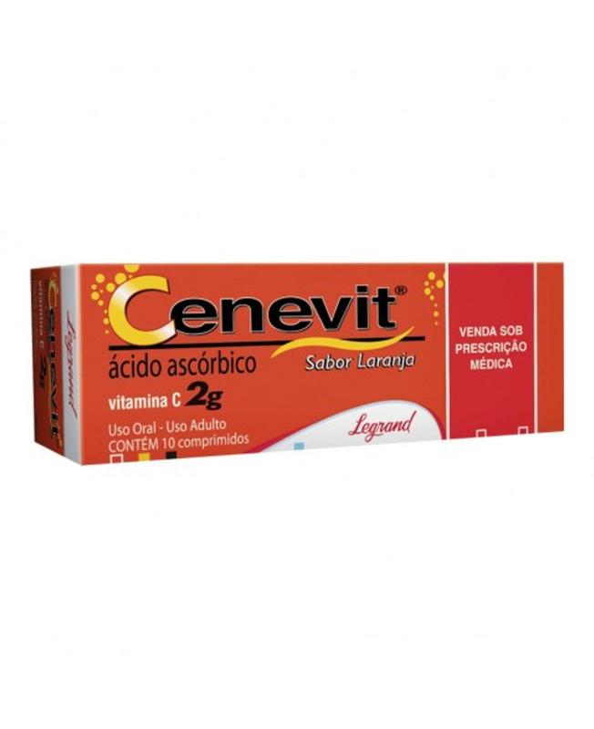 Cenevit 2g c/10 comp. eferv. - Legrand - Medicamentos - Magazine Luiza