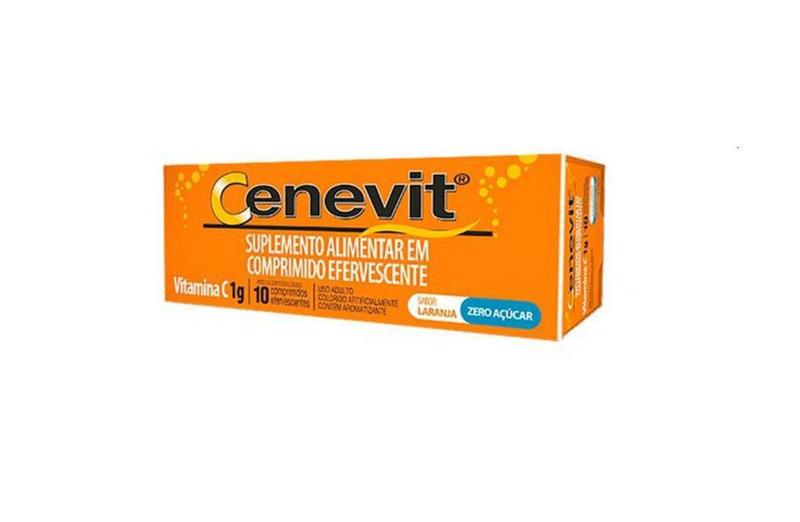 CENEVIT, Vitamina C, 1G, 10 Comprimidos Efervescentes - Legrandpharma ...