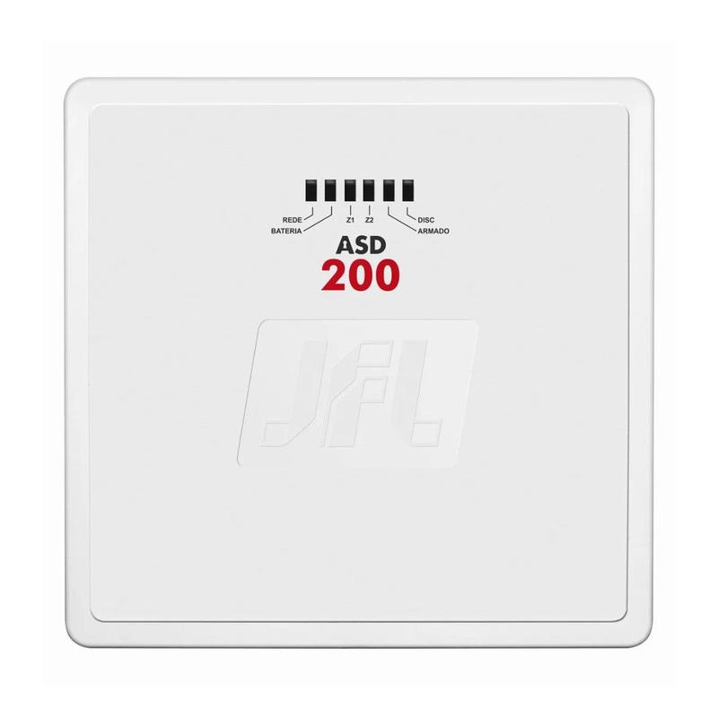 Central de Alarme Convencional ASD 200 2 Zonas 110/220V JFL - Alarme ...