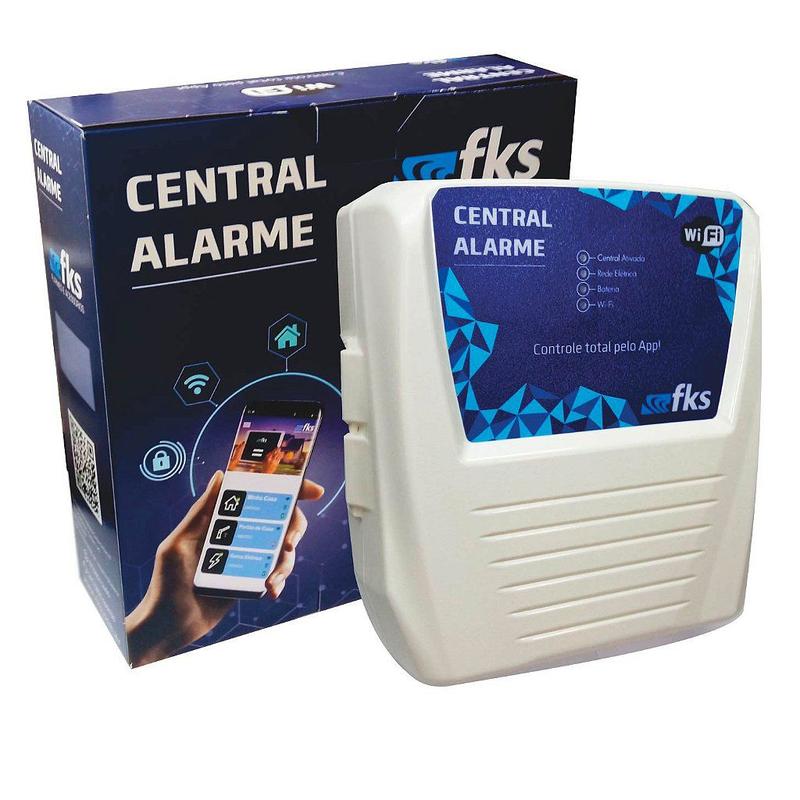 Central de Alarme Splink 08 FC Wifi - FKS - Alarme Residencial - Magazine Luiza
