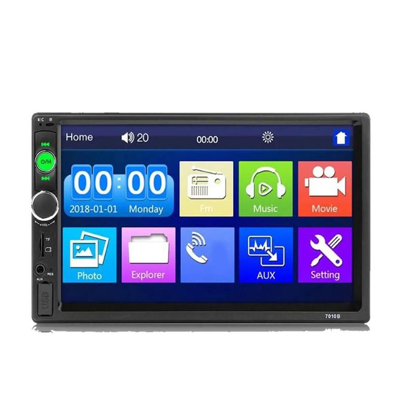 Central Multimídia 7” Polegadas Bluetooth Carplay Android Auto LE-6312 ...