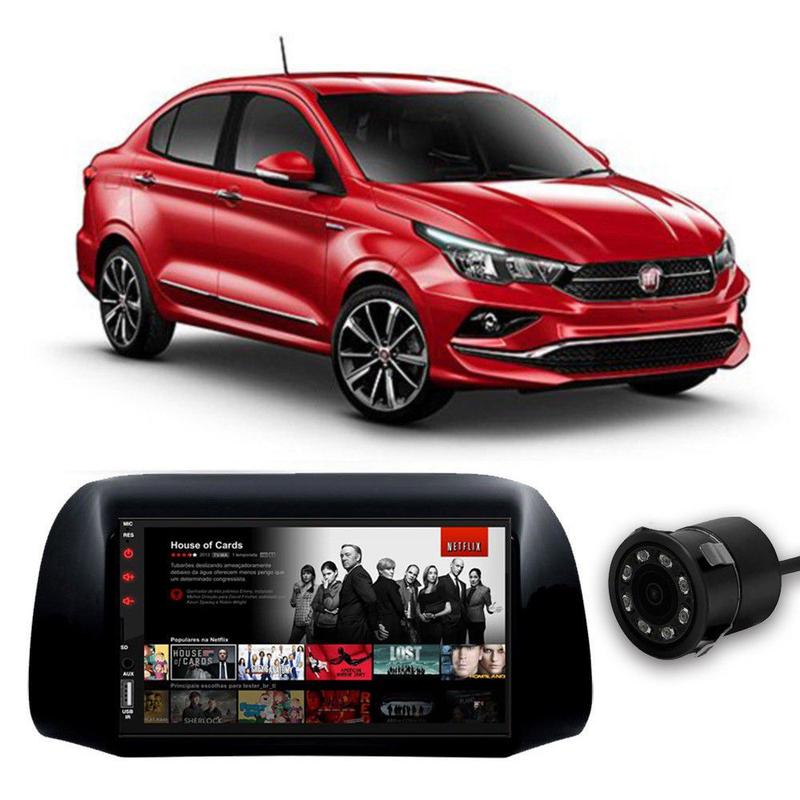 Central Multimídia Fiat Cronos 2018 a 2020 Espelhamento iOS Android ...