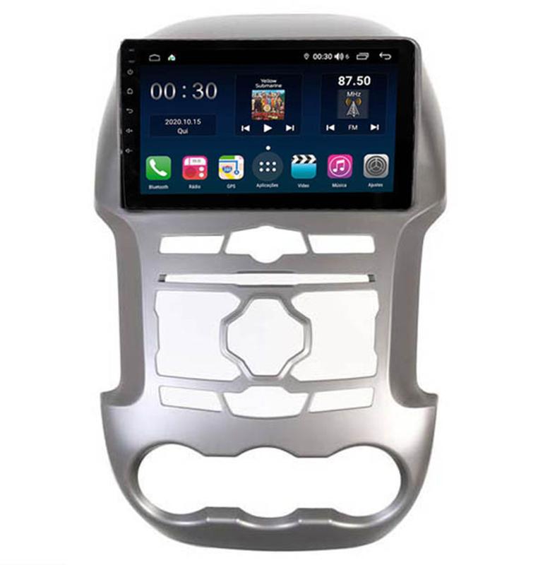 Central Multimídia Ford Ranger 9p Aikon Proton Octacore 3/32gb Carplay ...