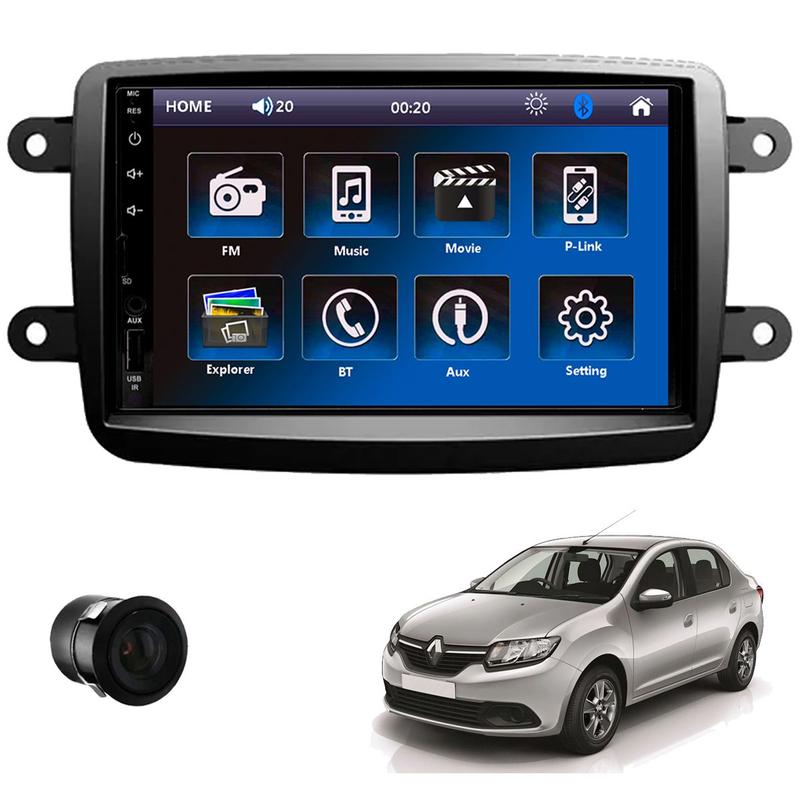 Central Multimídia Logan 2011 12 13 14 15 16 17 18 19 2020 - Force One - Central Multimídia para ...