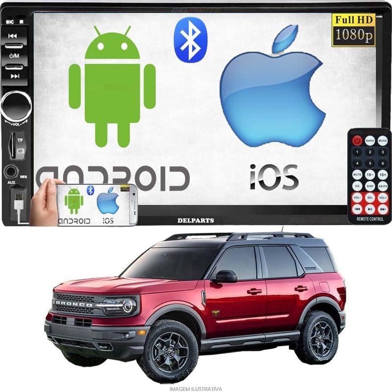 Central Multimidia Som Player Mp5 Android Ios Ford Bronco Sport 2021 ...