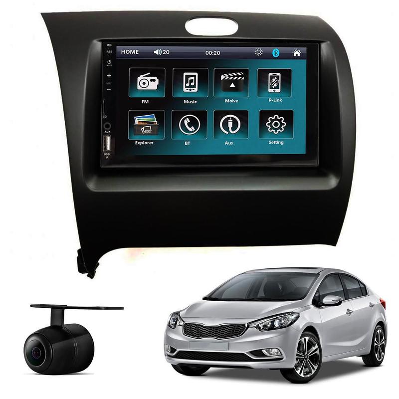 Central Multimidia Usb Bt Kia Cerato 2014 A 2018 Preto - Twincan - Central Multimídia para Carro ...