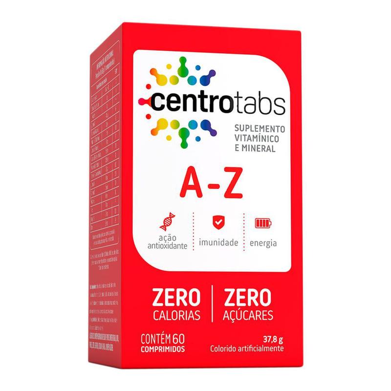 CentroTabs A-Z Suplemento Vitamínico e Mineral 60 cápsulas - Neoquimica ...