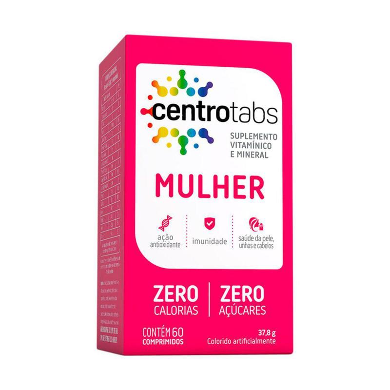 CentroTabs Mulher Suplemento Vitamínico 60 cápsulas - NEOQUIMICA ...