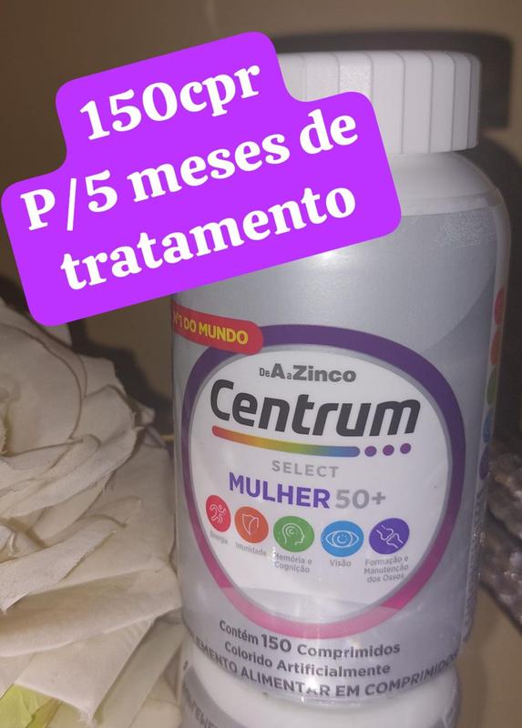 CENTRUM 150 comprimidos para 5 meses - Multivitamínico / Polivitamínico - Magazine Luiza