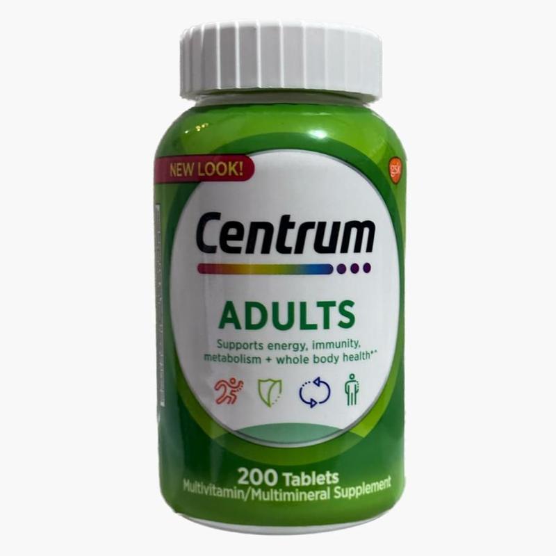 Centrum Adulto Multivitamínico 200 Caps Importado Original ...