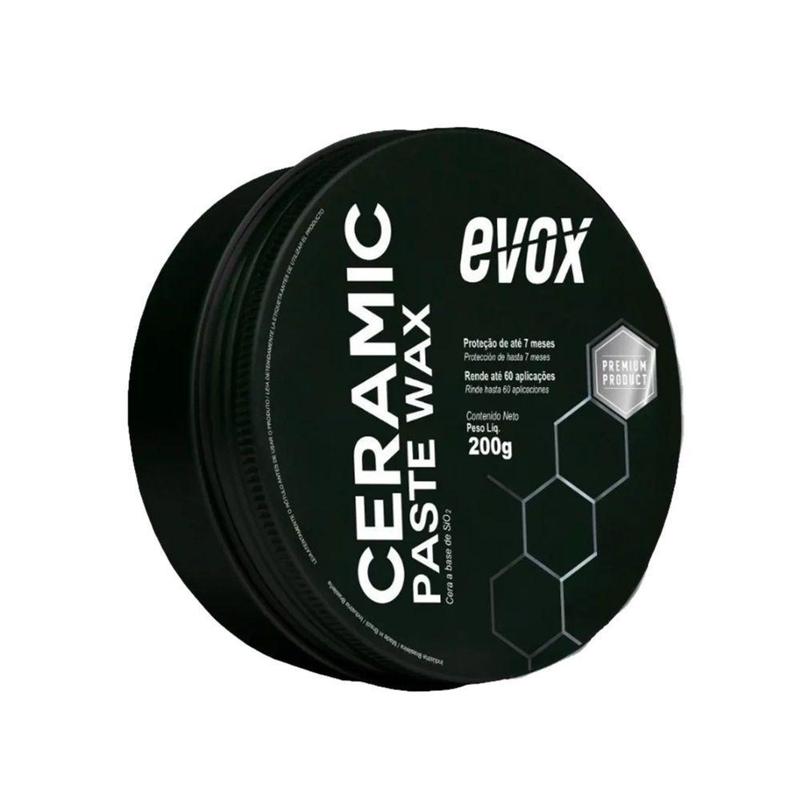 Cera A Base De Sio2 Ceramic Paste Wax 200g - Evox - Cera Automotiva - Magazine Luiza